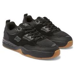 Sneaker DC Shoes "DC Ascend", Herren, Gr. 7,5(40), schwarz (schwarz, schwarz, gum), Obermaterial:Obermaterial: Leder (Kuh) / Futter: Textil / Au&szlig;ensohle: Gummi;, Schuhe Sneaker