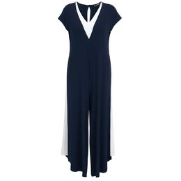 Doris Streich - Overall mit 1/4-Arm, blau, Gr. 54 / XXL