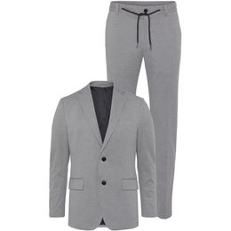 Bruno Banani Herren Anzug "Jersey", grau, Gr. 54, Jersey, Obermaterial: 60% Polyester, 35% Viskose, 5% Elasthan. Futter: 100% Polyester, Anz&uuml;ge,
