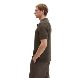 Marc O'Polo MARC O'POLO Herren Strickpullover "aus lockerem B&auml;ndchengarn"schwarz nickle, Gr. XL, unifarben, Obermaterial: 74% Baumwolle, 26% Polyamid, Pullover