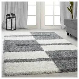 Hochflor-Teppich Ayyildiz TEPPICHE "Gala Shaggy 2505", grau (hellgrau), B:200cm H:30mm L:290cm, Kunstfaser, Teppiche, Langflor, L&auml;ufer, alle R&auml;ume, Wohnzimmer