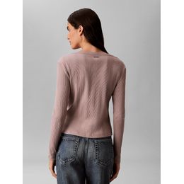 Calvin Klein Shirt Damen Gr&ouml;&szlig;e L mauve