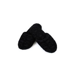 Philipp Plein Herren Pantoffel "Hexagon", Gr. S, schwarz, Schuhe