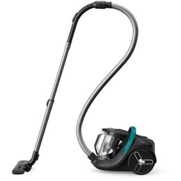 Rowenta Bodenstaubsauger "Green Force Cyclonic Max, beutellos mit XXL Fassungsverm&ouml;gen, kompakt", schwarz (schwarz, gr&uuml;n), B:30cm H:33,3cm T:43,5cm, Bodenstaubsauger, ECO-Design, sehr leise mit nur 73 dB(A), 99,98% Filtration, RO7B12