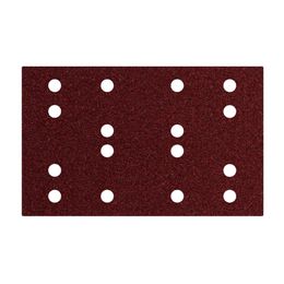 Metabo Haftschleifbl&auml;tter 80 x 133 mm, P 100, 16 L&ouml;cher, mit Kletthaftung (SRA) (635193000)
