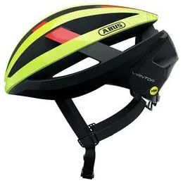 Rennradhelm Abus "VIANTOR MIPS" Gr. S, gelb (neon gelb), Helme, S Kopfumfang: 51cm - 55cm