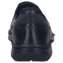 Josef Seibel Herren Slipper "New Anvers 22", Gr. 41, schwarz, Leder, Schuhe, Anzugschuh, Komfortschuh in Weite K