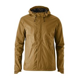 Gonso Herren Fahrradjacke "SAVE JACKET ESSENTIAL M"hellbraun, Gr. S, 100% Polyester, Jacken, Herren Regenjacke wind- und wasserdicht, Radjacke mit