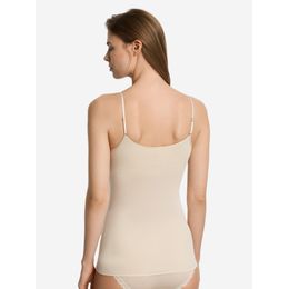 Hanro Unterhemd 'Cotton Seamless' Damen Gr&ouml;&szlig;e M beige