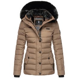 Navahoo Damen Steppjacke "Milianaa", grau, Gr. XS, Oberstoff: 100% Polyester. Futter: 100% Polyester. Wattierung: 100% Polyester. &Auml;rmelfutter: 100%