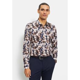 OLYMP Herren Businesshemd "OLYMP Level Five, Body Fit, New York Kent", bunt, Gr. 41, 100% Baumwolle, Hemden
