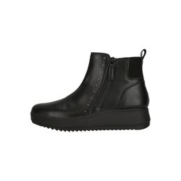Clarks Damen Stiefel "Zylah Willow", Gr. 37,5, schwarz, Leder, Schuhe, mit dezenten Nieten-Details
