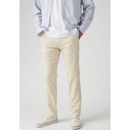 Levi's LEVI'S Herren Chinohose "Chino Taper", wei&szlig;, Gr. 32, Web, Obermaterial: 70% Baumwolle, 28% Leinen, 2% Elasthan, Hosen, mit optimalem Stretchanteil