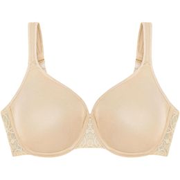 Triumph Damen Minimizer-BH "Comfort Minimizer", Gr. 95, beige, Microtouch, Obermaterial: 71% Polyester, 18% Polyamid, 11% Elasthan, BHs, verkleinert