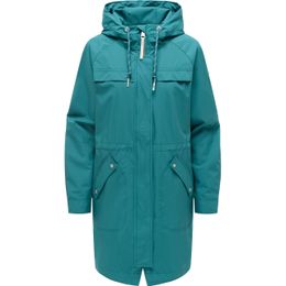 Ragwear Damen Regenmantel "Ximenna"ocean gr&uuml;n, Gr. XXL, Obermaterial: 100% Polyester. Innenfutter: 100% Polyester, M&auml;ntel, wasserdichter und