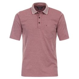 Casamoda Herren Poloshirt "Casamoda Polo-Shirt uni", rot, Gr. S, 55% Baumwolle, 45% Polyester, Shirts