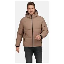 Steppjacke Cars Jeans "COSEY", Damen, Gr. L, taupe, Web, Obermaterial: 100% Polyester, unifarben, normal, Rippb&uuml;ndchen, Jacken Steppjacke