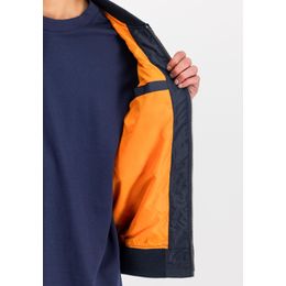 Herren Bomberjacke "MA-1 TT Light", blau, Gr. M, Alpha Industries, Shell: 100% Nylon. Lining: 100% Nylon, Jacken