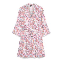V&eacute;ro Moda Vero Moda Kleid 'VMMENNY' Damen Gr&ouml;&szlig;e 40 blau / orange / rosa / wei&szlig; Sommerkleid