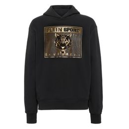 Plein Sport Sweatshirt 'Tiger' Herren Gr&ouml;&szlig;e M gold / schwarz