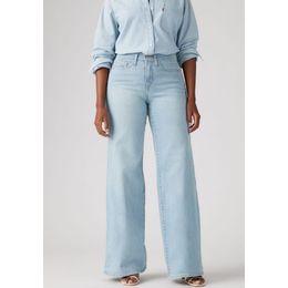 Levi's LEVI'S Damen Weite Jeans "Jeans 318 SHAPING", blau, Gr. 27, unifarben, Denim/Jeans, Obermaterial: 80% Baumwolle, 19% Polyester, 1% Elasthan, Jeans,