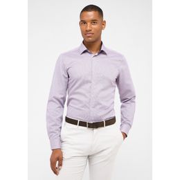 Eterna Herren Langarmhemd "SLIM FIT"lila, Gr. 43, 100% cotton, Hemden, NON IRON (b&uuml;gelfrei)
