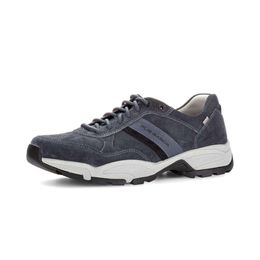 Sneaker Gabor "Sneaker low", Herren, Gr. 45, blau, Schuhe Sneaker