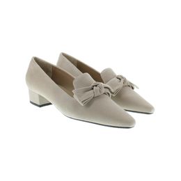 Xaver Luis Schuhmanufaktur Pumps 'ROMY - Klassische Pumps mit Schleife' Damen Gr&ouml;&szlig;e 38 beige