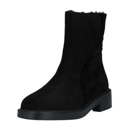 H&ouml;gl Stiefelette H&Ouml;GL "H&ouml;gl Stiefelette Veloursleder", Damen, Gr. 38, schwarz, Veloursleder, Schuhe Stiefelette