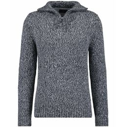 Ragman Herren Troyer, grau, Gr. XXXL, Strick, 100% Baumwolle, Pullover