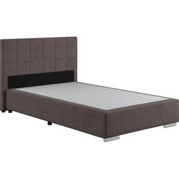 Boxspringbett COTTA "Simba", braun, L:209cm, Komplettbetten, Boxspringbett, wahlweise mit oder ohne Matratze und Topper bestellbar