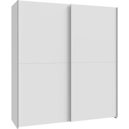 Schwebet&uuml;renschrank FORTE "2 Schiebet&uuml;ren, Made in Europe, stabil und zeitlos", wei&szlig;, B:170,3cm H:190,5cm T:61,2cm, Holzwerkstoff, Schr&auml;nke, Schwebet&uuml;renschrank, in verschiedenen Farben und Breiten