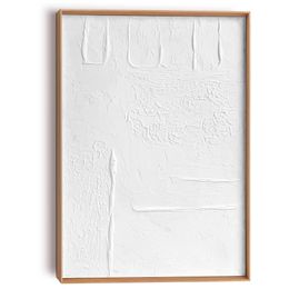 Bild Reinders "Art", wei&szlig; (farbe bild(er): wei&szlig;), B:50cm H:70cm T:3cm, Holzwerkstoff, Bilder, Bild