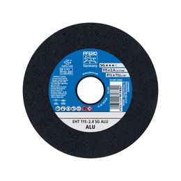 Pferd TOOLS Trennscheibe EHT 115x2,4x22,23 mm gerade Leistungslinie SG ALU f&uuml;r Alu (61340550)