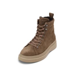 Marc O'Polo Stiefelette MARC O'POLO "mit Innenzipper", Damen, Gr. 41, beige (m718), Obermaterial: 100% Leder (Rind), unifarben, Schuhe Stiefelette