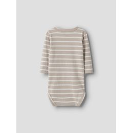 name it Body 'NBNOSUPPA' Gr&ouml;&szlig;e 62 taupe / wei&szlig;