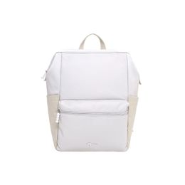 Rucksack Tamaris "Rucksack TAS Kora", Herren, Gr. B/H/T: 38cm x 31cm x 10cm, beige (beige 400), Polyester, Rucks&auml;cke Rucksack