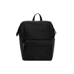 Rucksack Tamaris "Rucksack TAS Kora", Herren, Gr. B/H/T: 38cm x 31cm x 10cm, schwarz (schwarz 100), Polyester, Rucks&auml;cke Rucksack