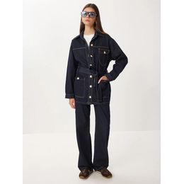 Happiness İstanbul Hosenanzug Damen Gr&ouml;&szlig;e 40 dunkelblau