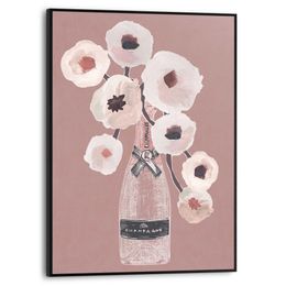 Poster Reinders "Champagne", braun (farbe bild(er): braun), B:30cm H:40cm T:1,6cm, MDF, Bilder, Poster