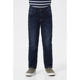 Skinny-fit-Jeans s.Oliver JUNIOR, Jungen, Gr. 134, N-Gr, blau, Denim/Jeans, Obermaterial: 98% Baumwolle, 2% Elasthan, skinny fit, Jeans