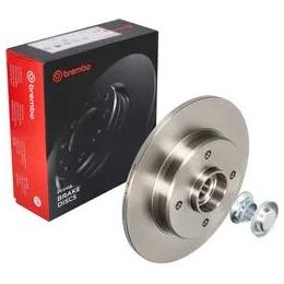Brembo Bremsscheibe BEARING DISC LINE 08.D205.17 hinten rechts links voll 244mm f&uuml;r PEUGEOT CITRO&Euml;N VAUXHALL OPEL 1623835180 39181957