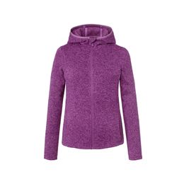 Tchibo - Strickfleece-Jacke - Damen - Gr. L - dunkelrosa