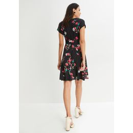 bonprix Damen Jerseykleid, bunt, Gr. 40, Jersey, Obermaterial: 95% Polyester, 5% Elasthan. Futter: 100% Polyester, Kleider, f&uuml;r festliche Anl&auml;sse,