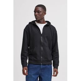Sweatjacke Blend "BHBrody", Herren, Gr. XXL, schwarz, Sweatware, 60% Baumwolle, 40% Polyester, unifarben, Basic, regular fit normal, eingesetzt, Sweatjacken Sweatjacke, Gem&uuml;tliche Sweatjacke mit Kapuze