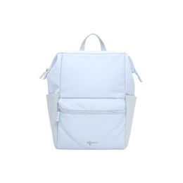 Rucksack Tamaris "Rucksack TAS Kora", Herren, Gr. B/H/T: 38cm x 31cm x 10cm, blau (lightblau 530), Polyester, Rucks&auml;cke Rucksack