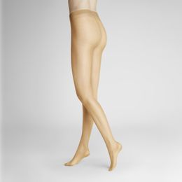 Hudson Damen Feinstrumpfhose "SIMPLY 20", Gr. XLmake, up, Obermaterial: 84% Polyamid, 16% Elasthan, Strumpfhosen, transparente verst&auml;rkte Spitze,