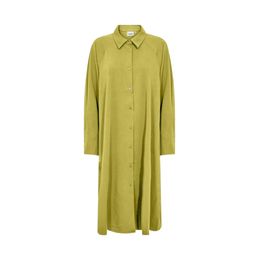 WASABI CONCEPT Damen Jerseykleid "Wasabi Concept Dress WA-SALLY 3", gr&uuml;n, Gr. 1, Obermaterial: 63% Polyester, 33% Viskose, 4% Elasthan, Kleider