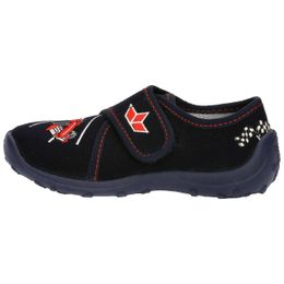 Lico Kinder Hausschuh "Hausschuh Sweet Boy", Gr. 30, blau, Synthetik, Schuhe
