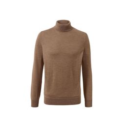 Tchibo - Merino-Rollkragenpullover - Herren - Gr. M - braun